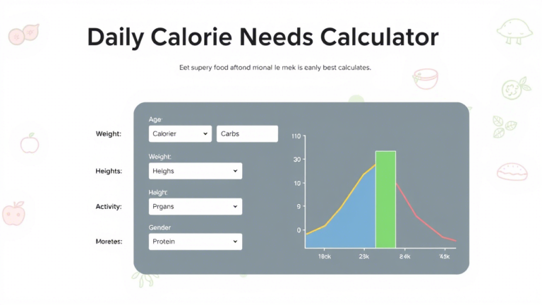 BMR & Calorie Calculator - EduCalculator
