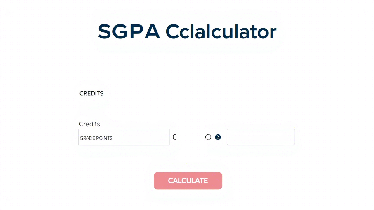 SGPA Calculator - EduCalculator